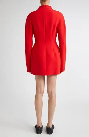 Sportmax Tefrite Long Sleeve Jersey Minidress