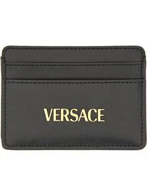 VERSACE Leather Card Holder