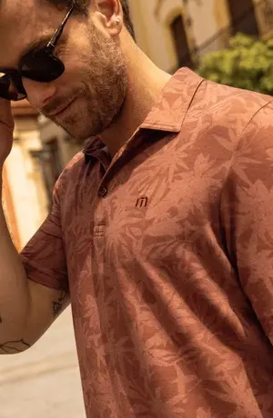 Travis Mathew Featherweight Ticket Polo