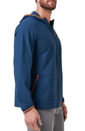 Travis Mathew Long Layover Zip Up Hoodie