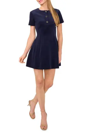 Ted Baker London Stretch Cotton Corduroy Minidress