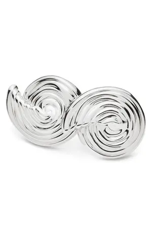 MISSOMA Small Spiral Stud Earrings - Silver