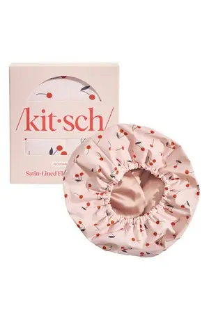 KITSCH Satin-lined Flexi Shower Cap