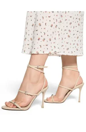 Aldo Jamielynn Ankle Strap Sandal - Cream