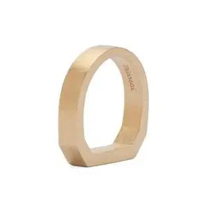 Miansai Hex Plated Ring - Gold
