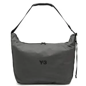 Y3 Cordura Crossbody Bag - Granite