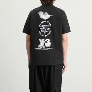 Y3 Back Logo T-shirt - Black