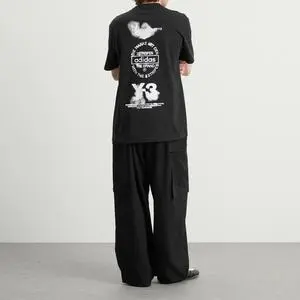Y3 Back Logo T-shirt - Black
