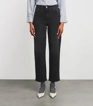 Max Mara High-rise Straight Jeans