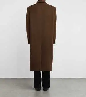 LE17SEPTEMBRE Wool-cashmere Blend Double-breasted Overcoat