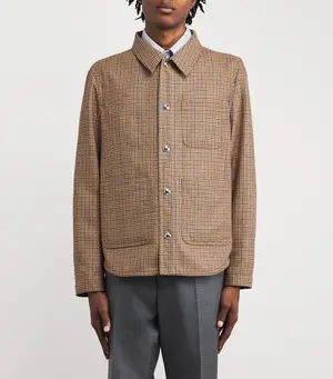 Thom Browne Wool Snap Utility Jacket