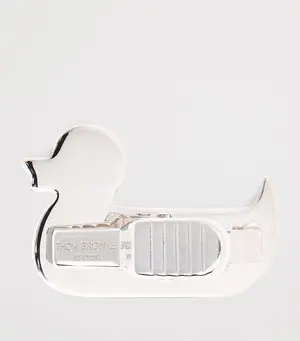 Thom Browne Sterling Duck Tie Bar