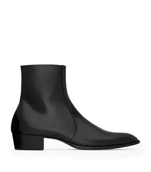 Saint Laurent Paneled Boots For Men