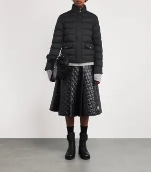 Moncler Down Bessettes Jacket - Black
