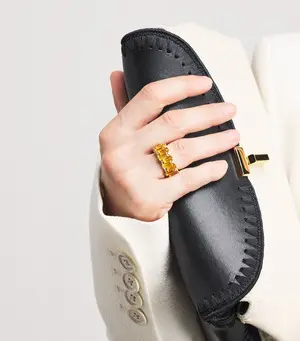 SUZANNE KALAN Diamond And Sapphire Ring