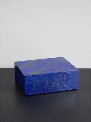 Jia Jia Small Lapis Lazuli Jewelry Box - Blue