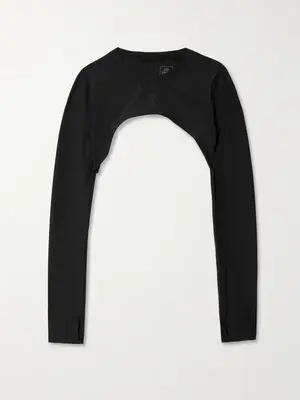 On Studio Recycled Stretch-jersey Bolero