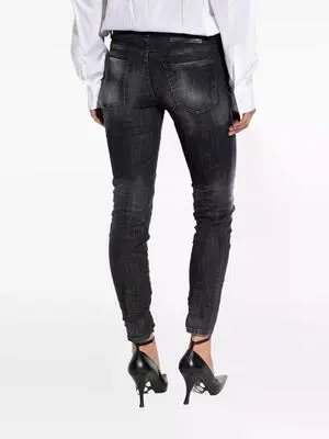 Dsquared2 Faded Distressed Jeans