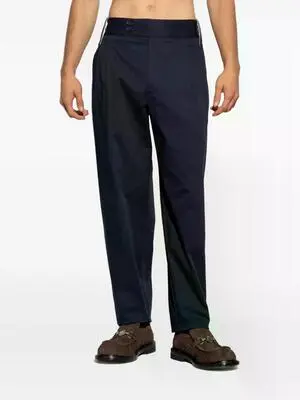 Dolce & Gabbana Pleated Belted Trousers - Blue