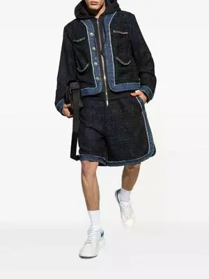 Dsquared2 Chain-trimmed Tweed Jacket