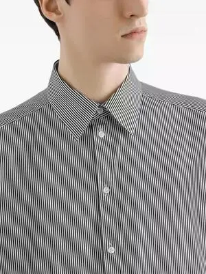 Dolce & Gabbana Striped Long-sleeve Shirt - White