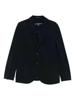 CIRCOLO 1901 Two-button Patch-pocket Blazer - Blue