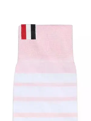 Thom Browne Four-bar Socks - Pink