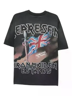 REPRESENT X Iron Maiden X Steed Graphic T-shirt