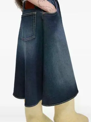 Acne Studios Frayed Denim Dress