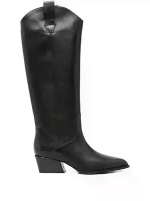 POEVE 45mm Pointed-toe Knee-high Boots
