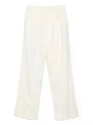 LARDINI Pleated Wool Trousers