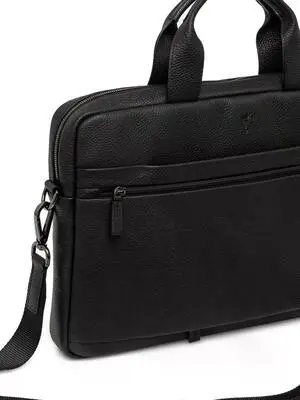 JOOP! Textured Leather Briefcase