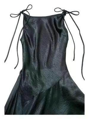 Acne Studios Lace-trim Asymmetric Dress