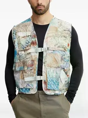 Columbia Patchwork-print Gilet