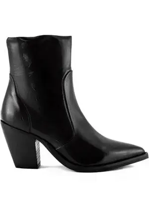 JULIE DEE 70mm Pointed-toe Heeled Ankle Boots
