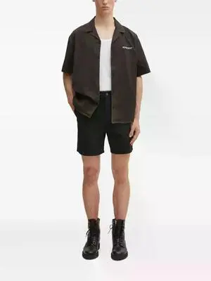 REPRESENT Embroidered-patch Pocket Shorts