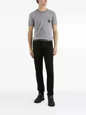 Dolce & Gabbana Embellished Crew-neck T-shirt - Grey
