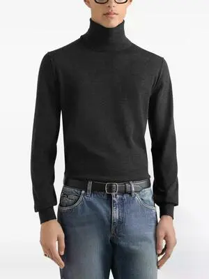 Dolce & Gabbana Turtleneck Cashmere Sweater - Grey