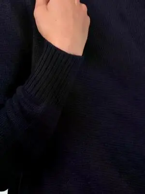 GRAN SASSO Boat-neck Wool Sweater