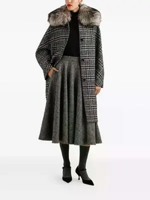 Dolce & Gabbana Short-sleeve Turtleneck Fine Knit Sweater