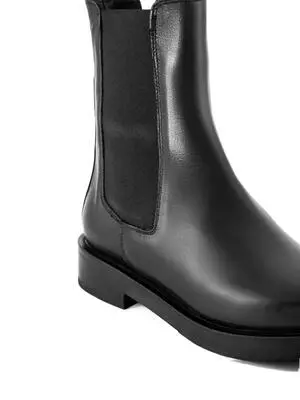 JULIE DEE Elastic-insert Chelsea Boots