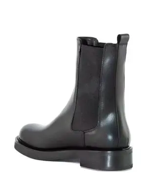 JULIE DEE Elastic-insert Chelsea Boots