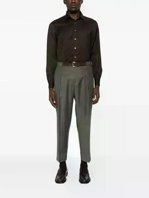 BRIGLIA 1949 Portobellos Pleated Trousers
