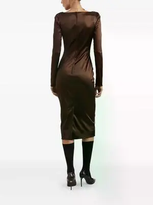 Dolce & Gabbana Midi Satin Dress