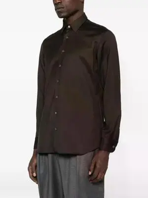 LARDINI Long-sleeve Button-down Shirt