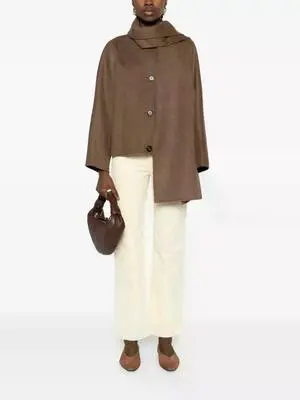 7 For All Mankind Cotton-modal Blend Straight Trousers