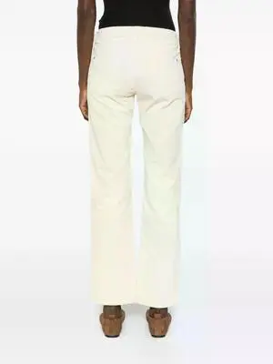 7 For All Mankind Cotton-modal Blend Straight Trousers