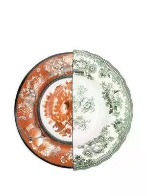 SELETTI Floral-patterned Divided Plate