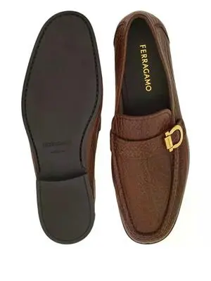 FERRAGAMO Gancini Buckle Loafers