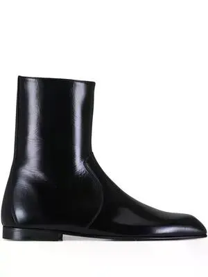 Khaite Colt Ankle Boots - Black